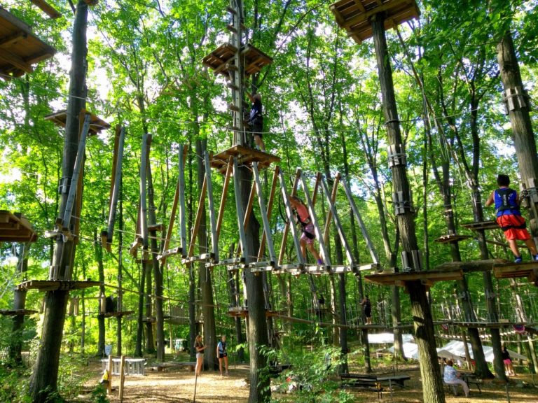 Climbing Adventures at TreeRunner Adventure Park - The Outdoor Soul